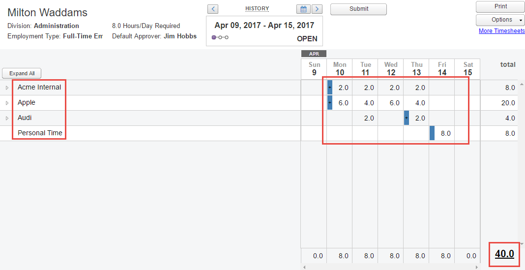 Timesheet View - View (and Submit) Timesheets – ClickTime Support