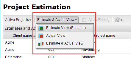 Project Estimation – ClickTime Support