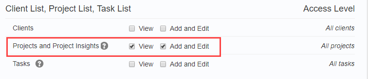 Project Estimation – ClickTime Support
