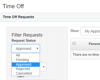 Managing Time Off Requests and Approvals – ClickTime Support
