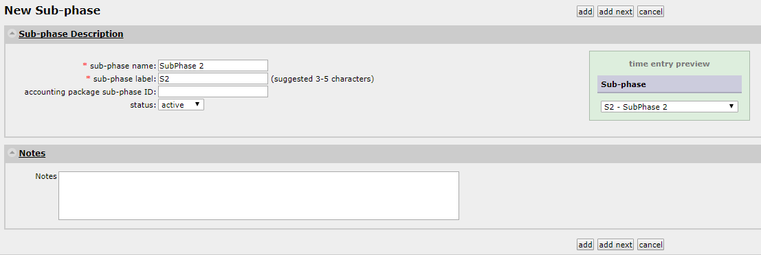Using the Phases (Sub-Projects) Module – ClickTime Support