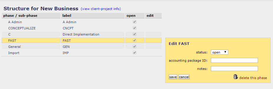 Using the Phases (Sub-Projects) Module – ClickTime Support