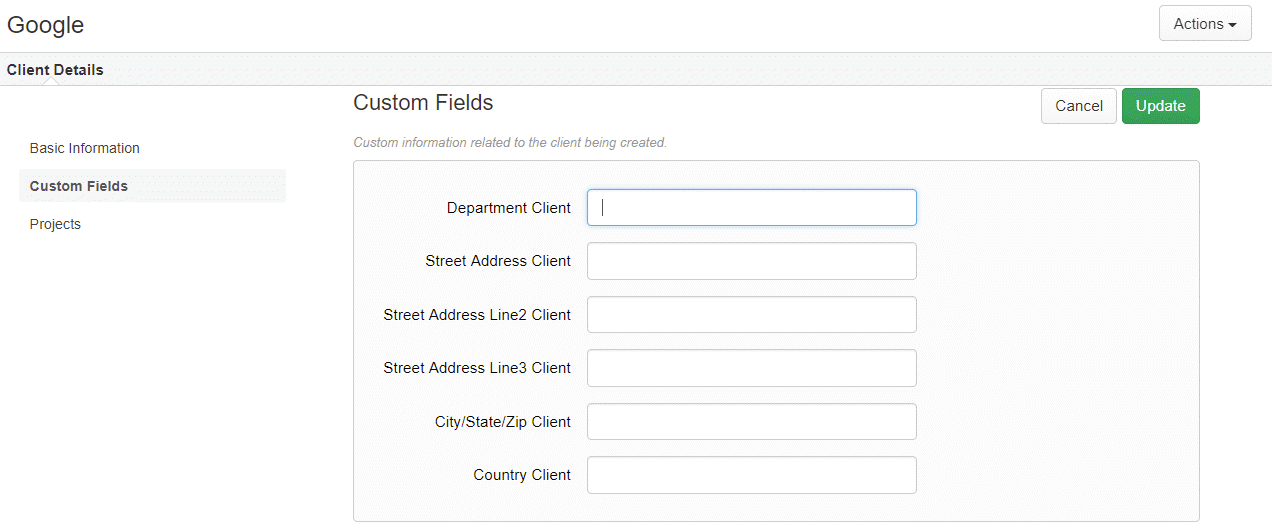 Using Custom Fields for Invoicing in the Client Invoice Report – ClickTime Support