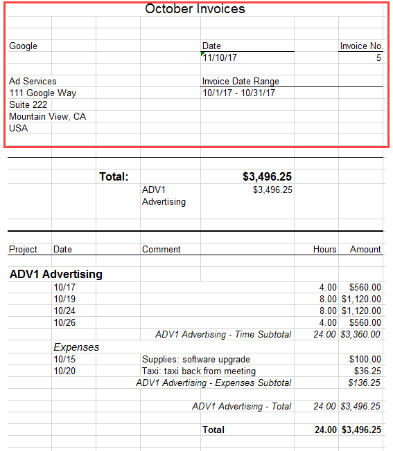 Using Custom Fields for Invoicing in the Client Invoice Report – ClickTime Support