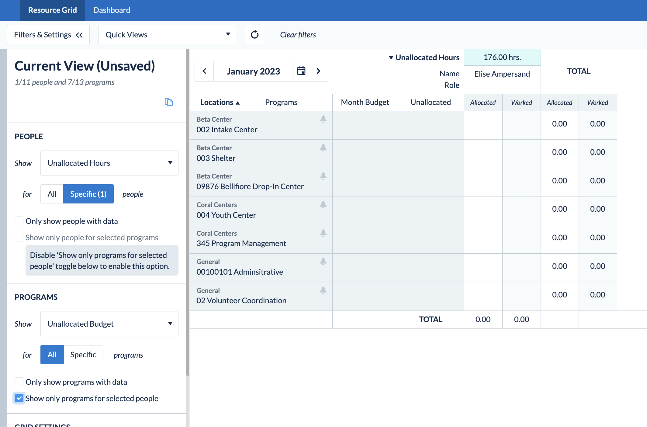 Resource Management Module – ClickTime Support