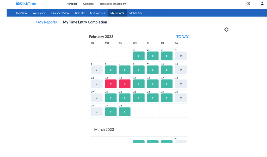Time Entry Reports – ClickTime Support