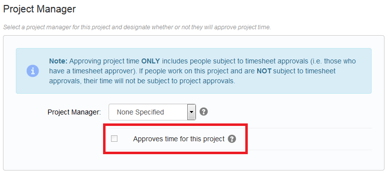 Creating and Editing Projects – ClickTime Support