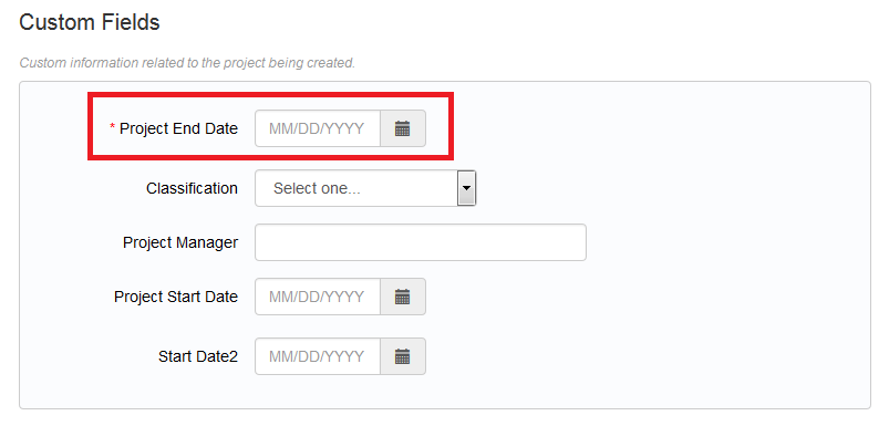 Creating and Editing Projects – ClickTime Support