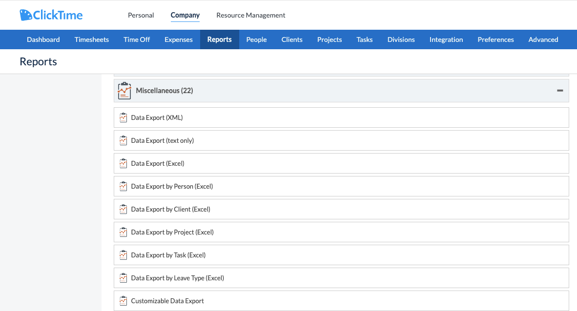 Custom Fields – ClickTime Support