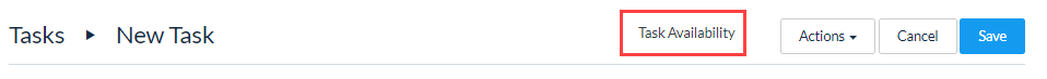Task Availability – ClickTime Support