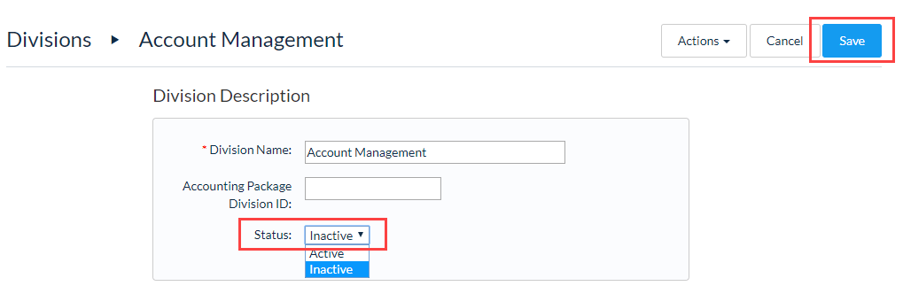 Creating, Editing & Using Divisions – ClickTime Support