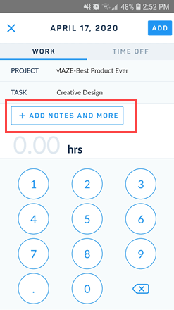 Time Entry with the ClickTime Mobile Application – ClickTime Support