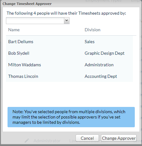 Using the List View Pages – ClickTime Support