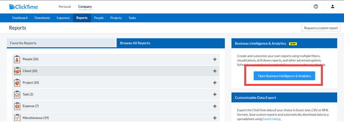 Custom Fields – ClickTime Support
