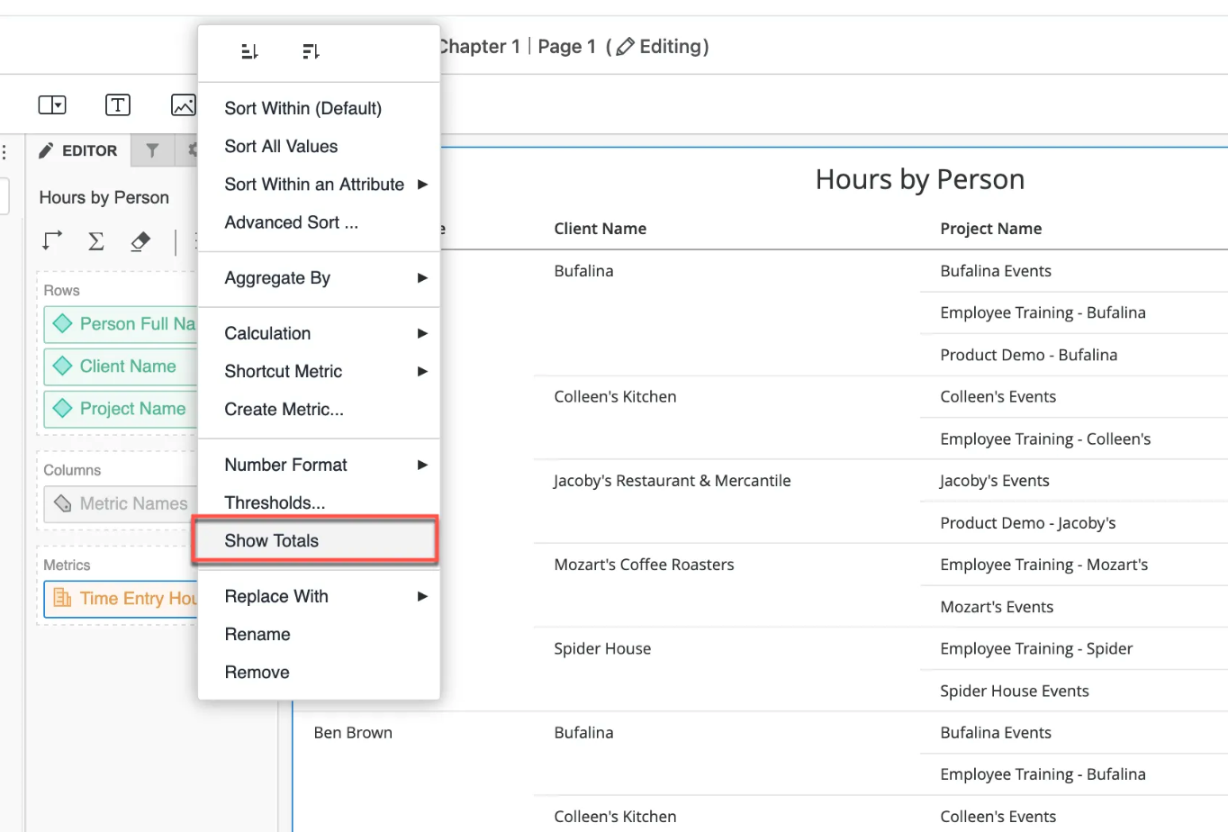 Report Studio FAQs – ClickTime Support