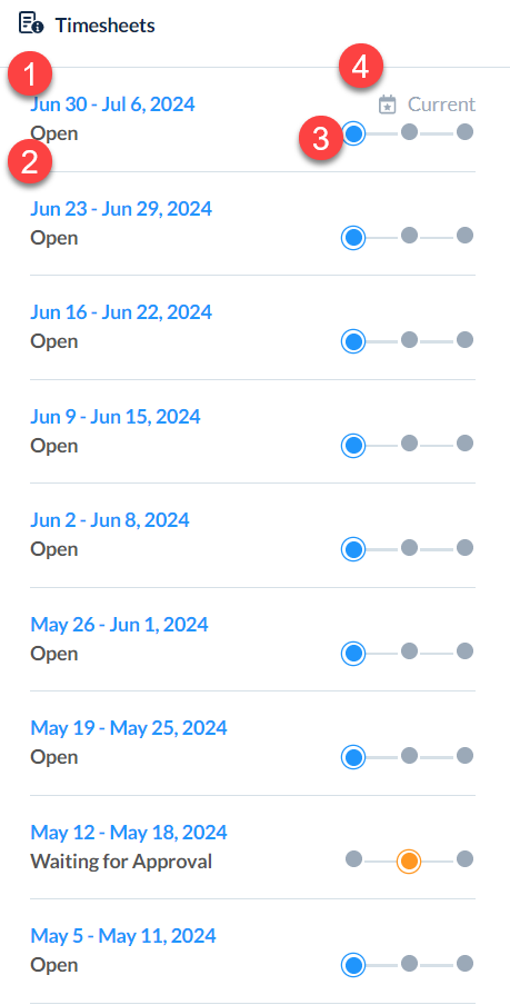 Week View – ClickTime Support