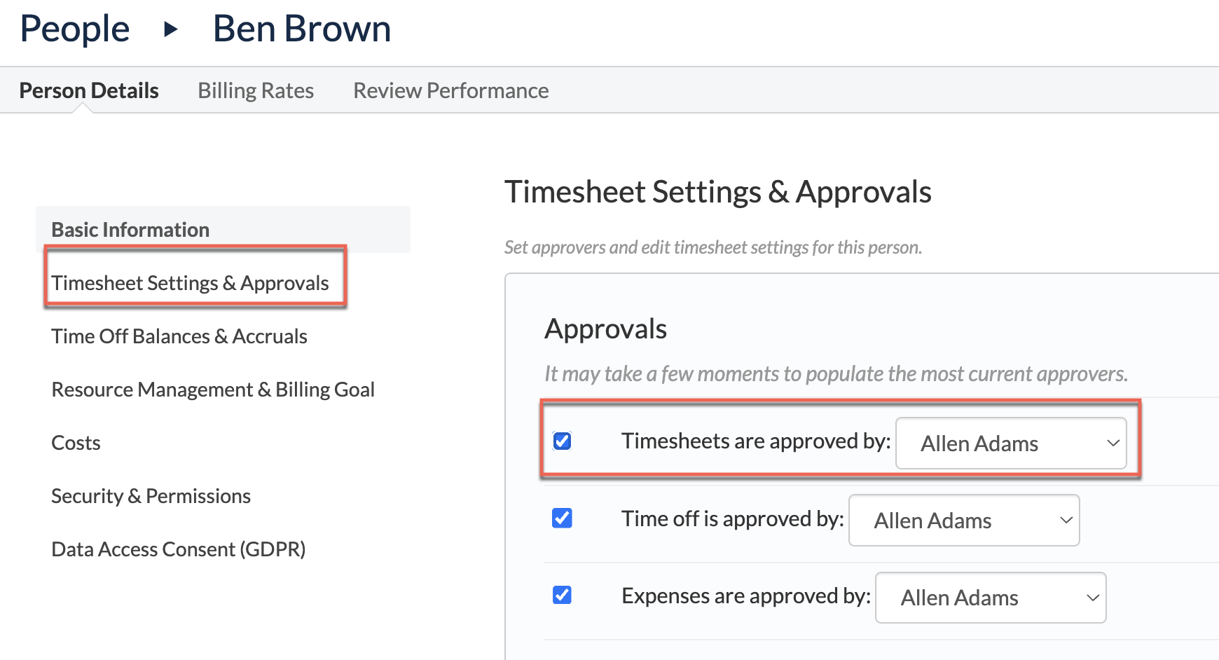 Timesheet Approvals Overview – ClickTime Support