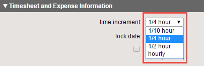 Timesheet and Expense Information – ClickTime Support